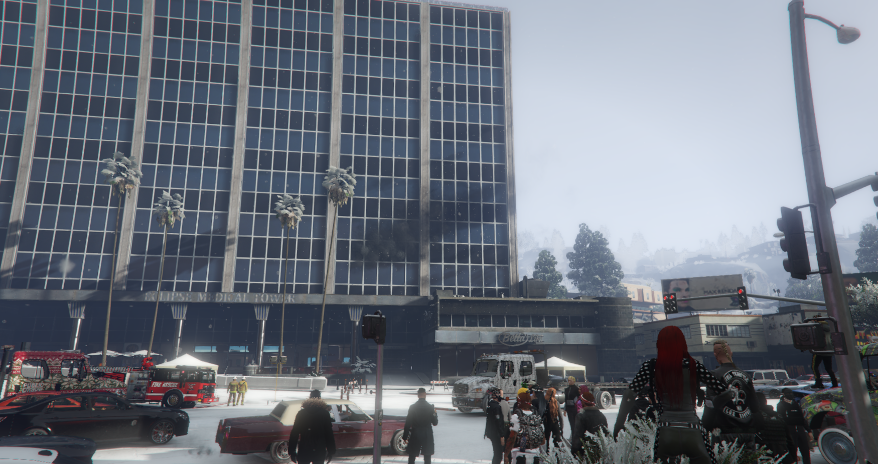 Explosions And Massive Fire At Eclipse Medical Tower Displaces San ...