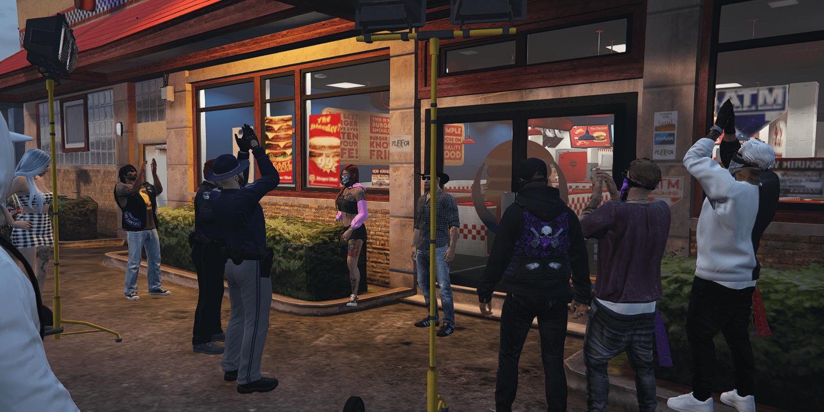 Burgers, Bandits, and Rescues: A Wild Day For Vespucci’s Burgershot ...